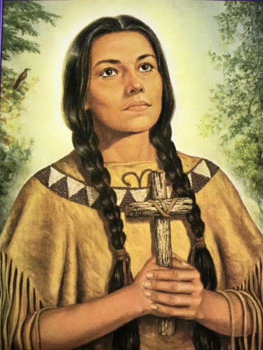St. Kateri Tekakwitha Print - Angel Haus